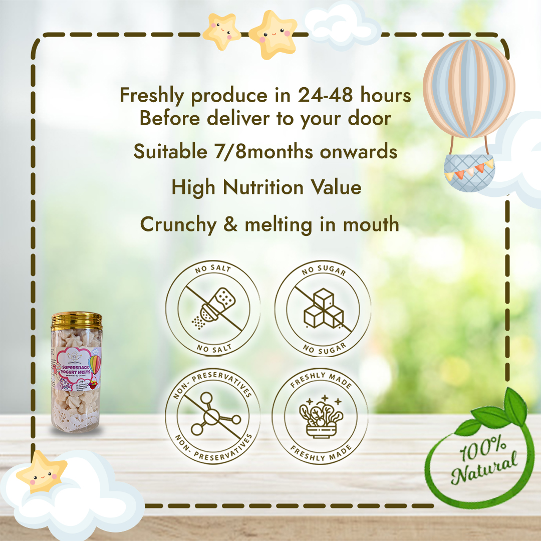 Supersnacks Red Date Yogurt Melts – Baby Angels Homemade