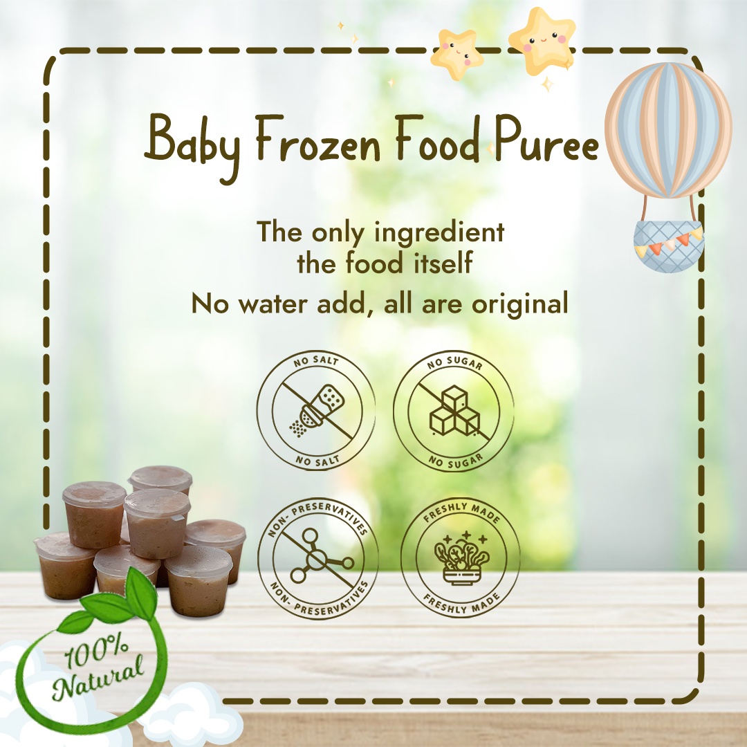 Superfood Sakura Chicken Breast Frozen Puree – Baby Angels Homemade